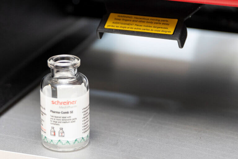 Semi-Automatic Dispensing System for Vial Labeling - Schreiner Group Forum