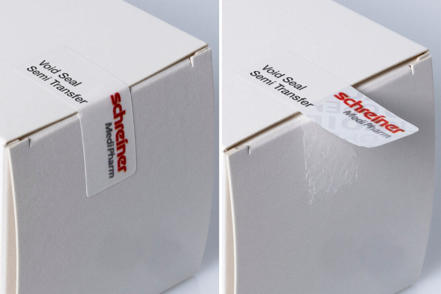 Tailored Void-Labels for Pharmaceutical Packaging - Schreiner Group Forum