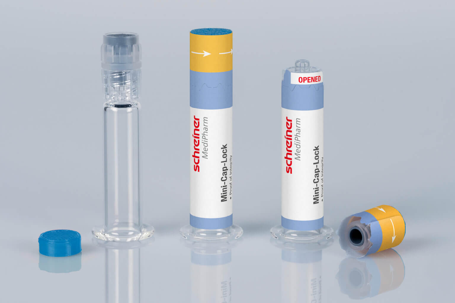 Practical and Space-Saving: Mini-Cap-Lock Secures Glass Syringe ...